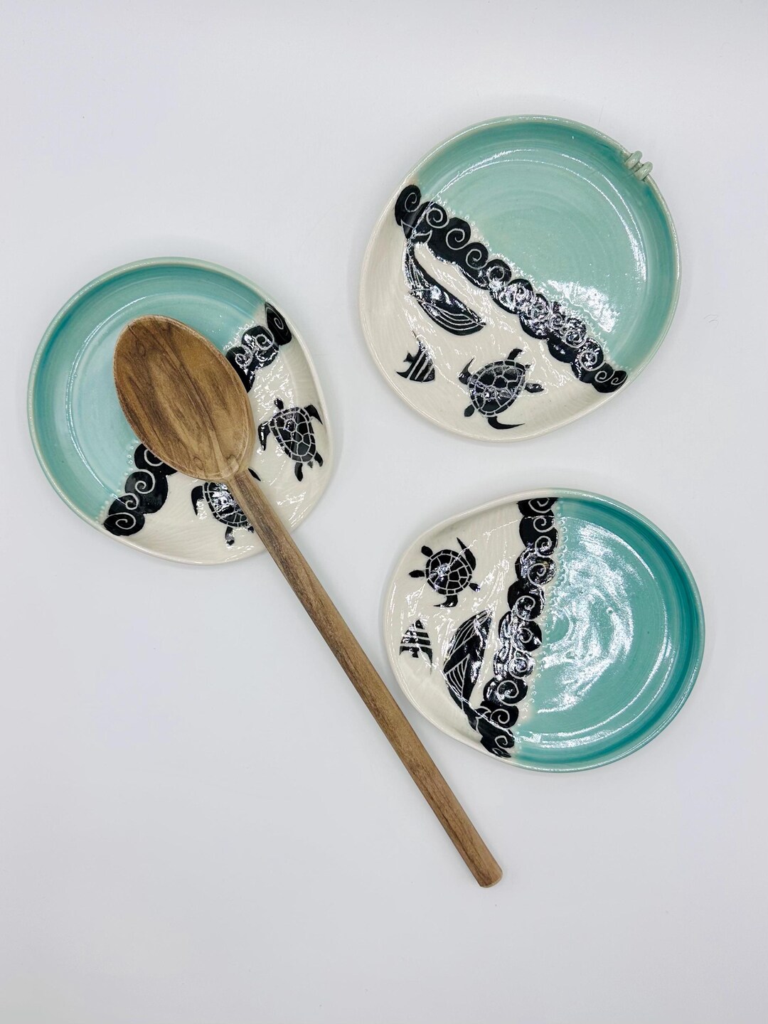Handmade Ceramic Whale Spoon Rest for Her, Gift for Friend, Whale ...
