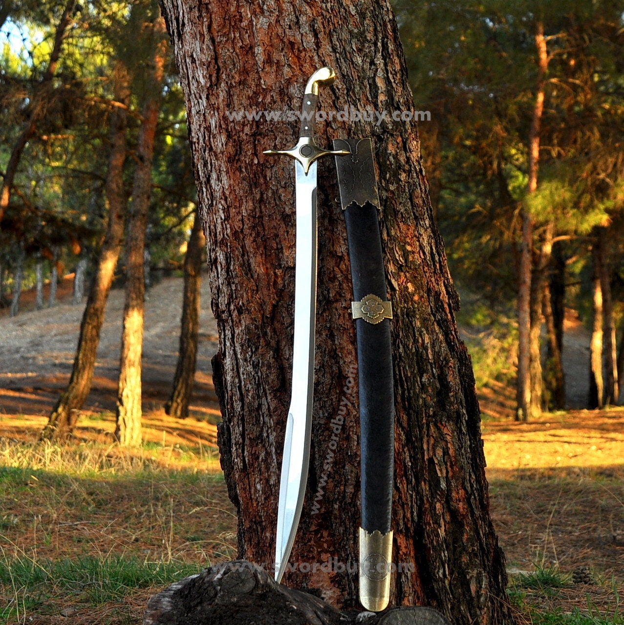 Turkish Sword With Scabbard, Handmade Sword, Swords From Movies, Gift ...