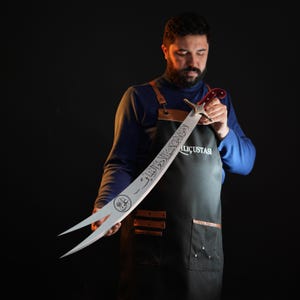 Zulfiqar Sword, Imam Ali Sword, Hand-made Sword, Zulfikar, Traditional ...
