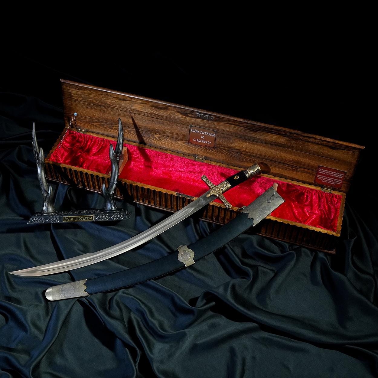 Handmade Turkish Kilij Sword: Hand Forged Ottoman Saber - Etsy