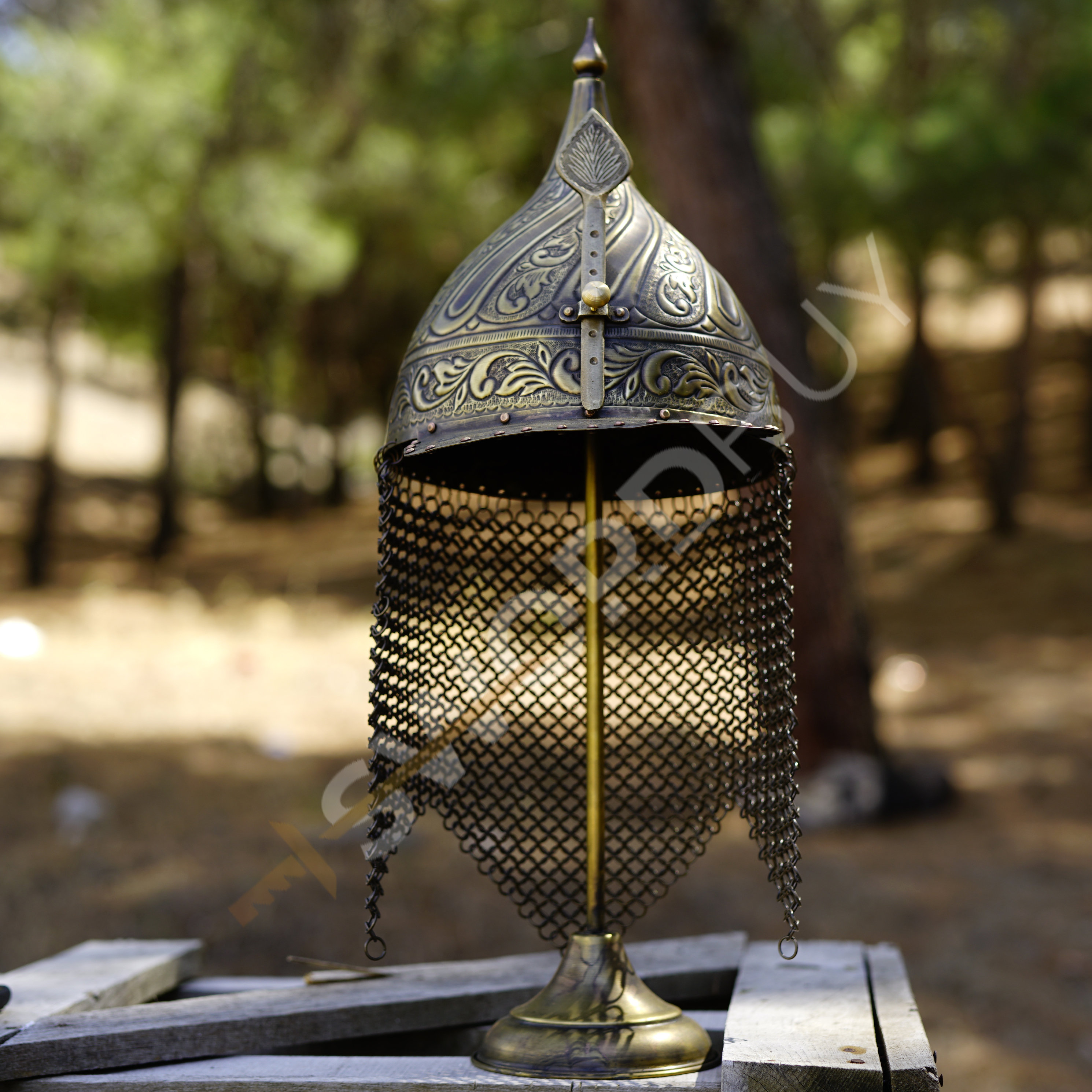 Ottoman War Helmet Turkish War Helmet Handmade War Helmet Medieval - Etsy