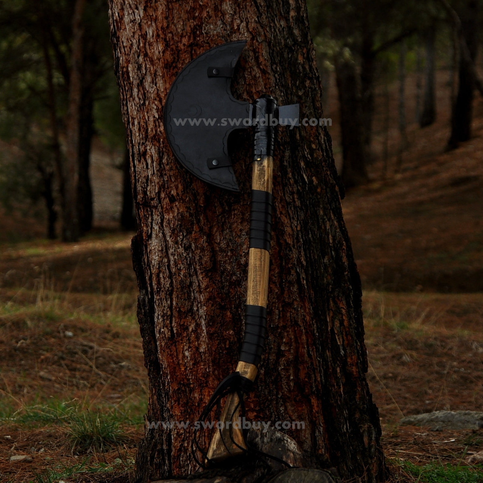 Turgut Alp Axe with Cover Dirilis Ertugrul Turkish Axe | Etsy