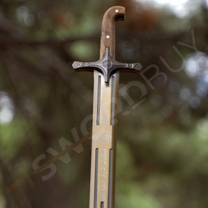 Arabic Sword Osman Sword Caliph Sword Double Edged Sword Handmade Full ...
