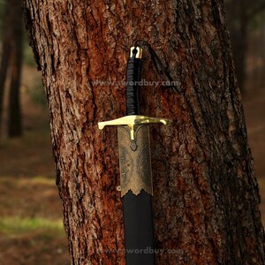 Ertugrul Sword: Turkish Dirilis Swords With Scabbard Handmade - Etsy