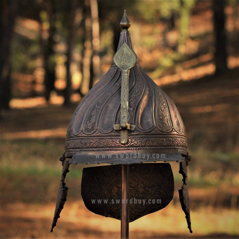 Ottoman War Helmet Turkish War Helmet Handmade War Helmet | Etsy