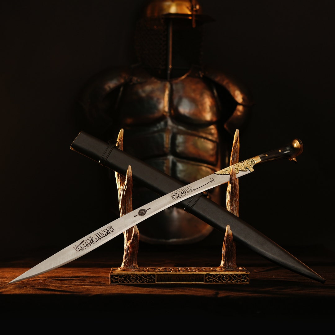 Handmade Yatagan Sword, Bone Handle, Ottoman Sword, Gift, Home ...