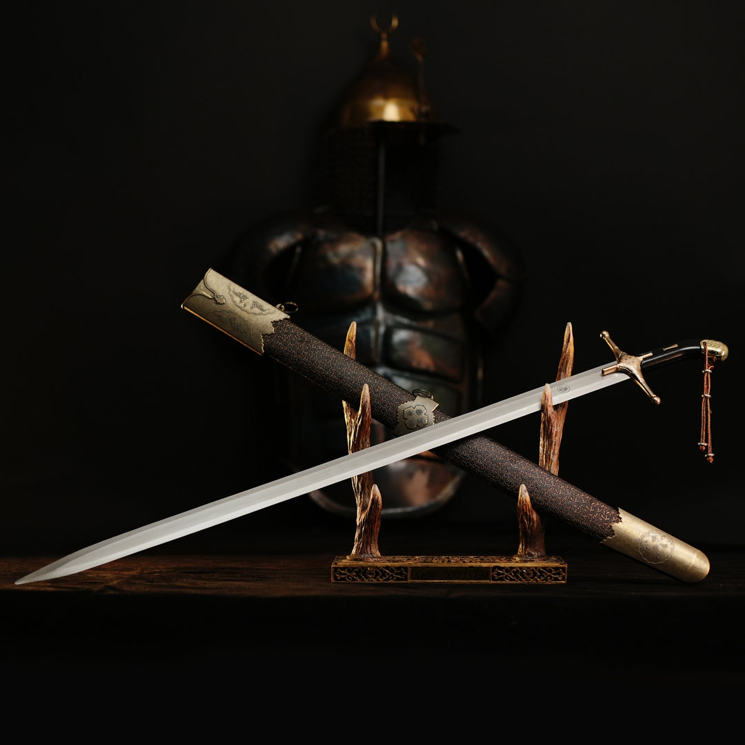 Prophet Muhammad Sword, Al-qadeeb Sword, Handmade Sword Islamic Sword ...