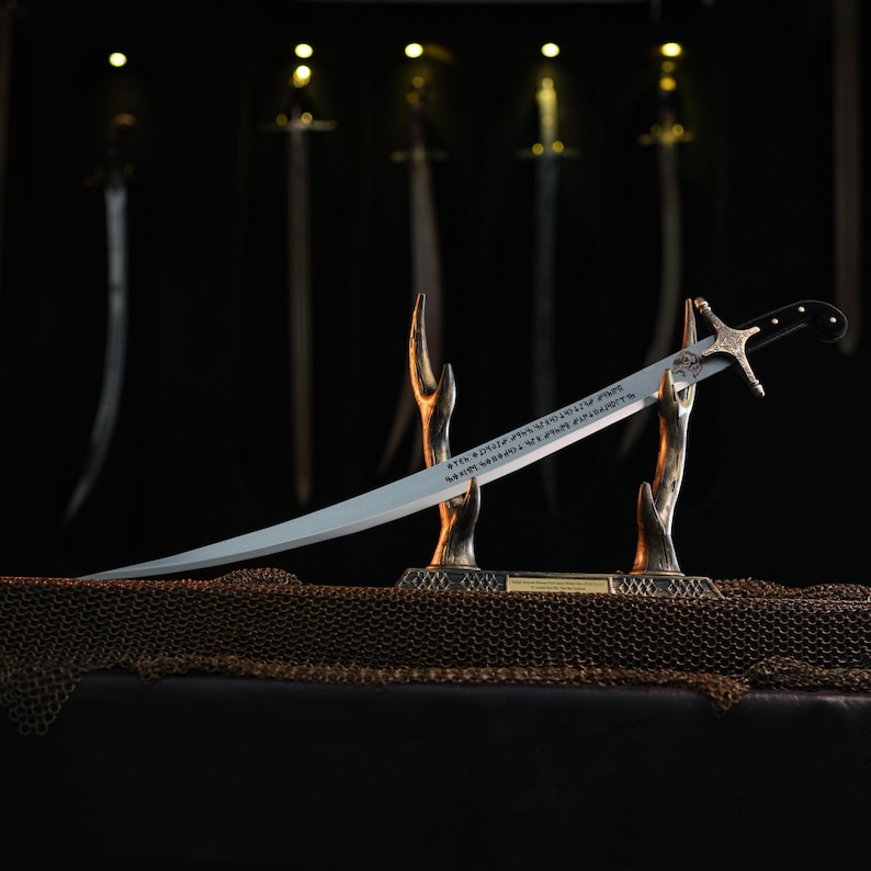 Handmade Gokturk Sword: Collectible Sword With Stand - Etsy
