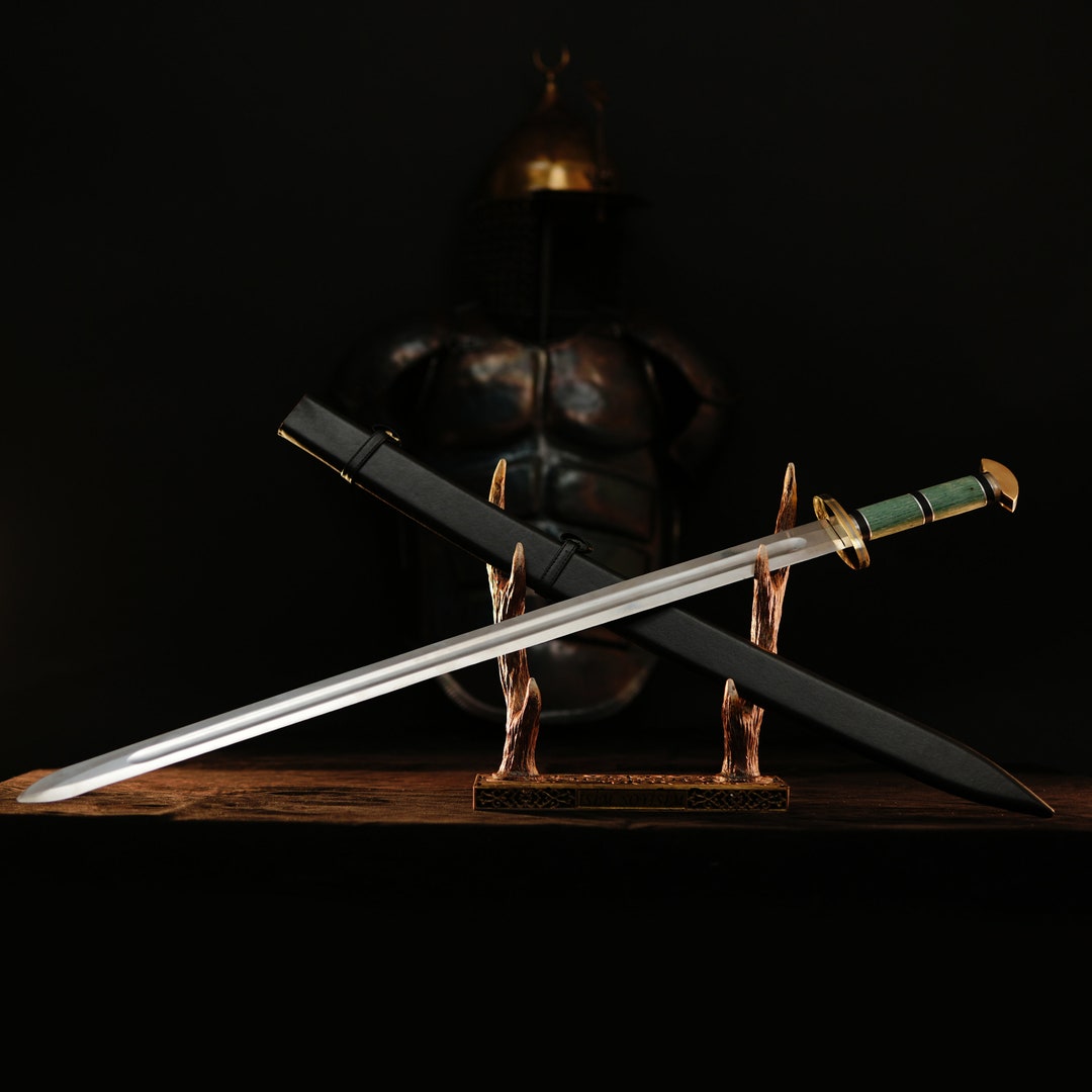 Display Sword Viking, Made by Traditional Art, Decorative Viking Sword ...