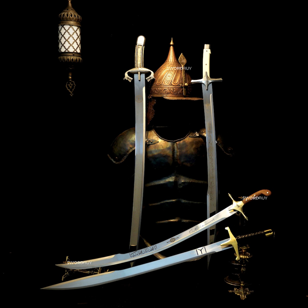 Ottoman Sword Set / Fatih's Sword, Osman Ghazi Sword, Ertugrul Sword ...