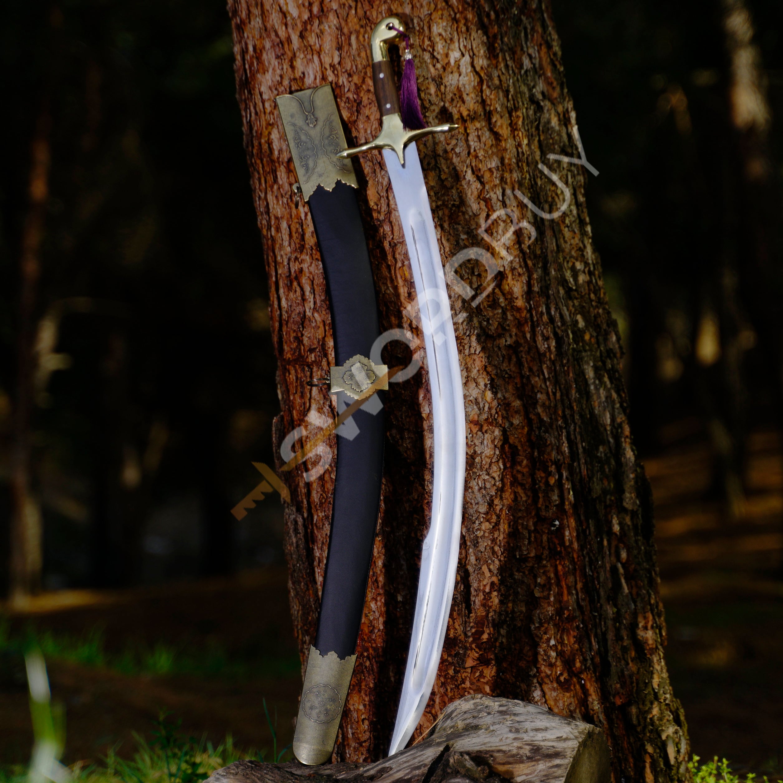 Handmade Kilij Sword: Turkish Ottoman Sword With Long Fuller Balanced ...