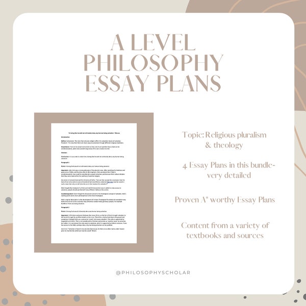 Christian Moral Action and Principles Essay Plans-philosophy & Ethics A ...