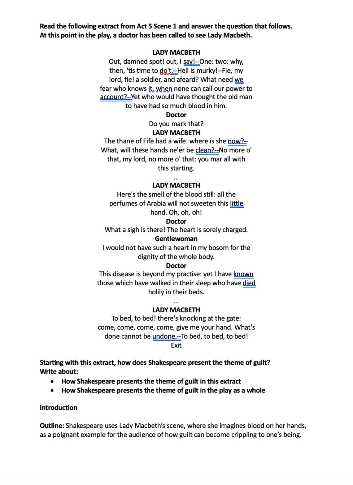 Macbeth Essay Plans GCSE English Literature (characters and Themes) - Etsy