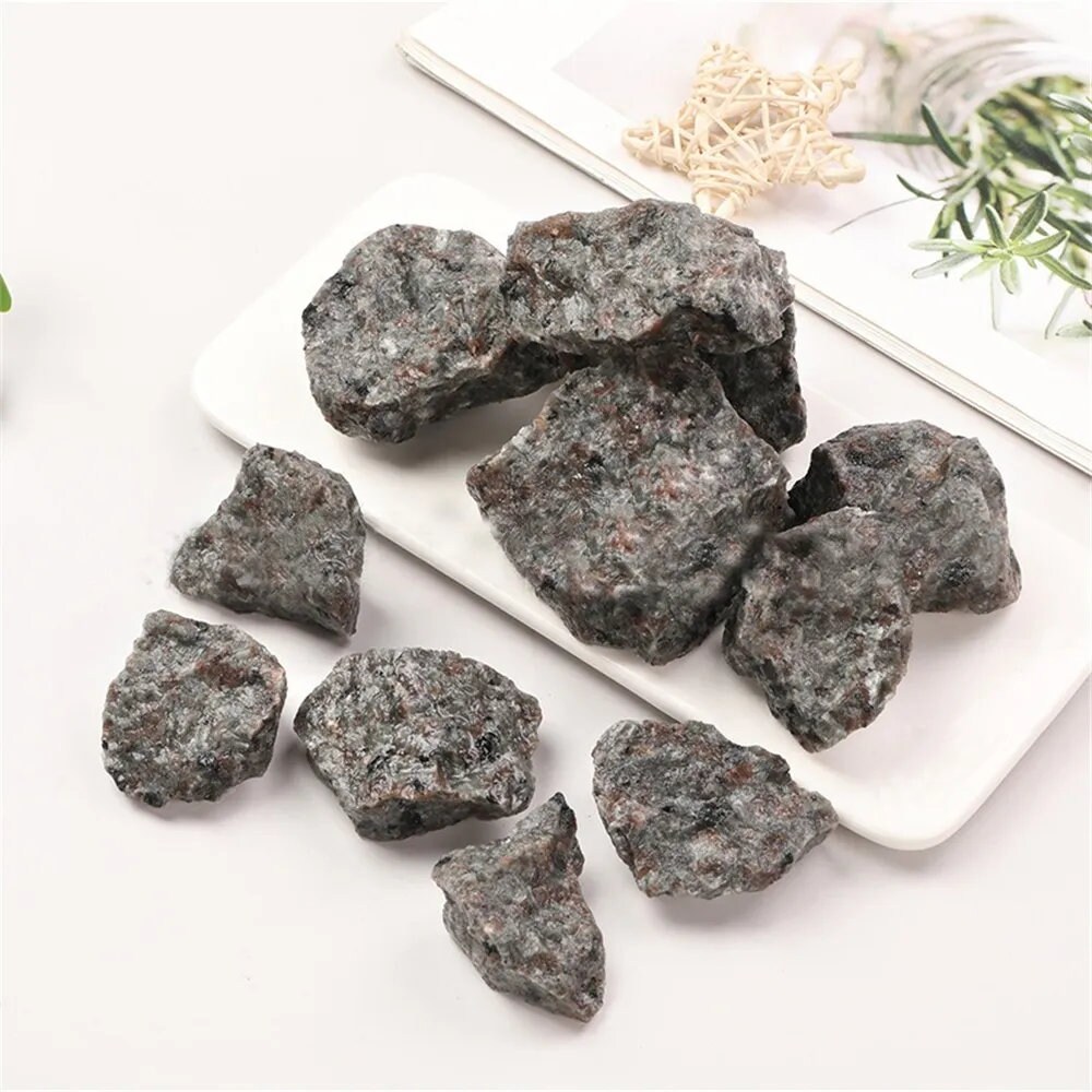 Natural Flame Fire Stones, Syenite Containing Fluorescent Sodalite ...