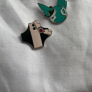 Green Hero Minimalist Enamel Pin - Etsy