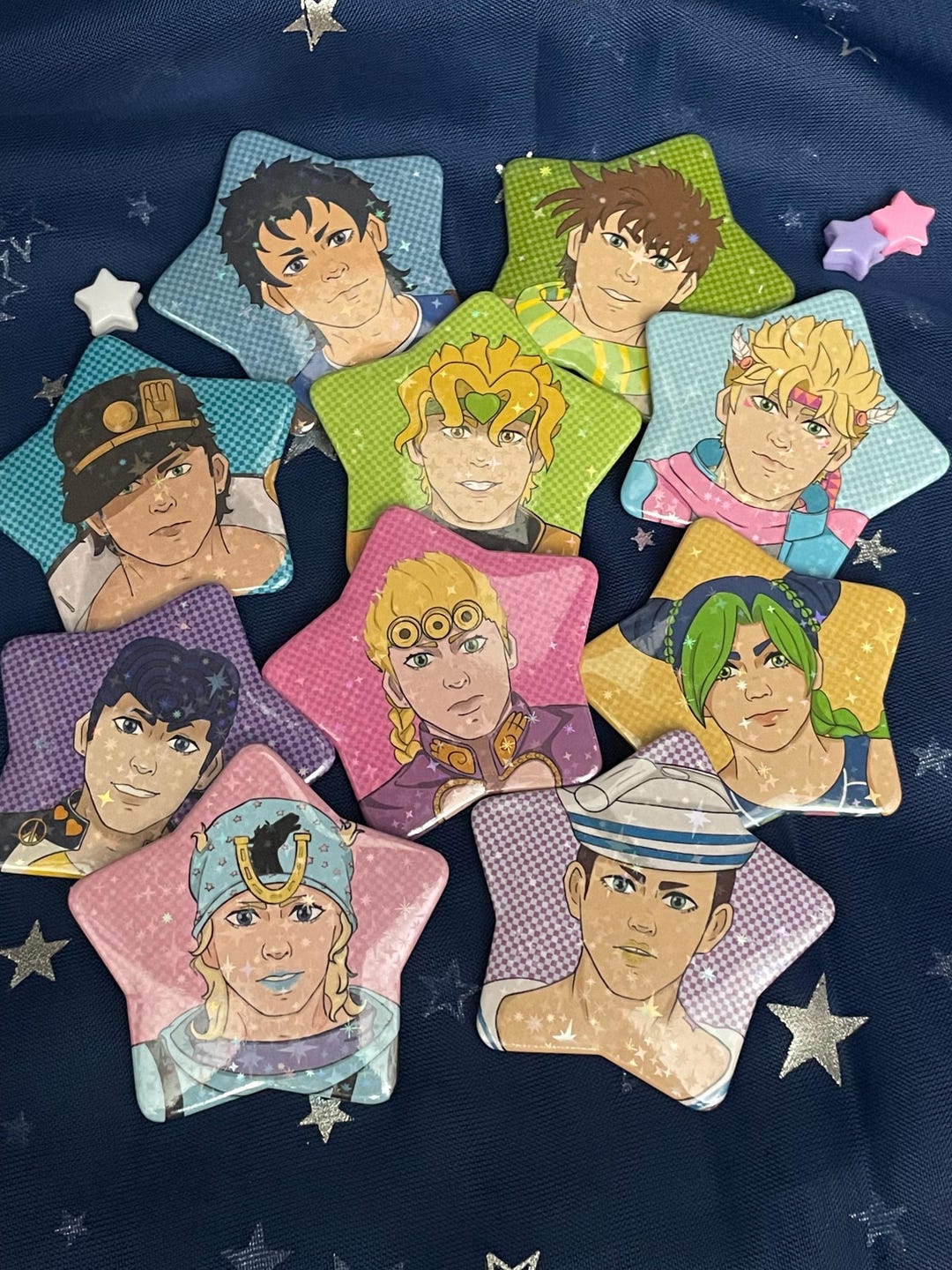 JOJO Star Buttons - Etsy