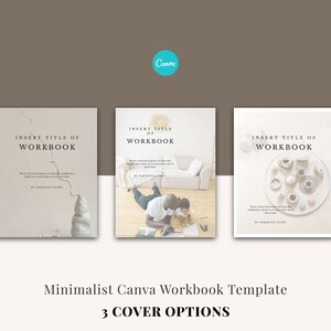 Minimalist Canva Workbook Template, Lead Magnet Worksheet Template, DIY ...