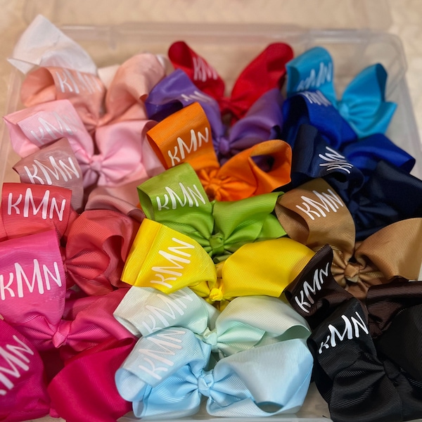 Custom Hair Bows - Etsy