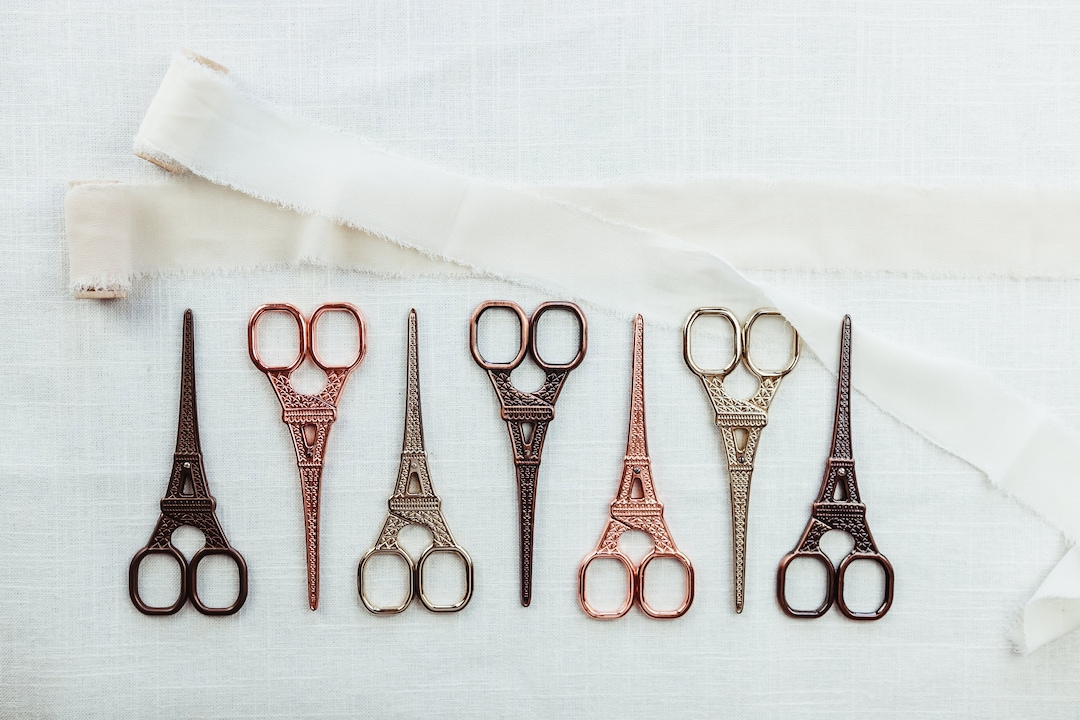 Eiffel Tower Scissors: Vintage Style Wedding Day Gift - Etsy