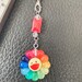 Army Hopeworld Hobicore Rainbow Smiling Flower Keychain Phone Charm - Etsy