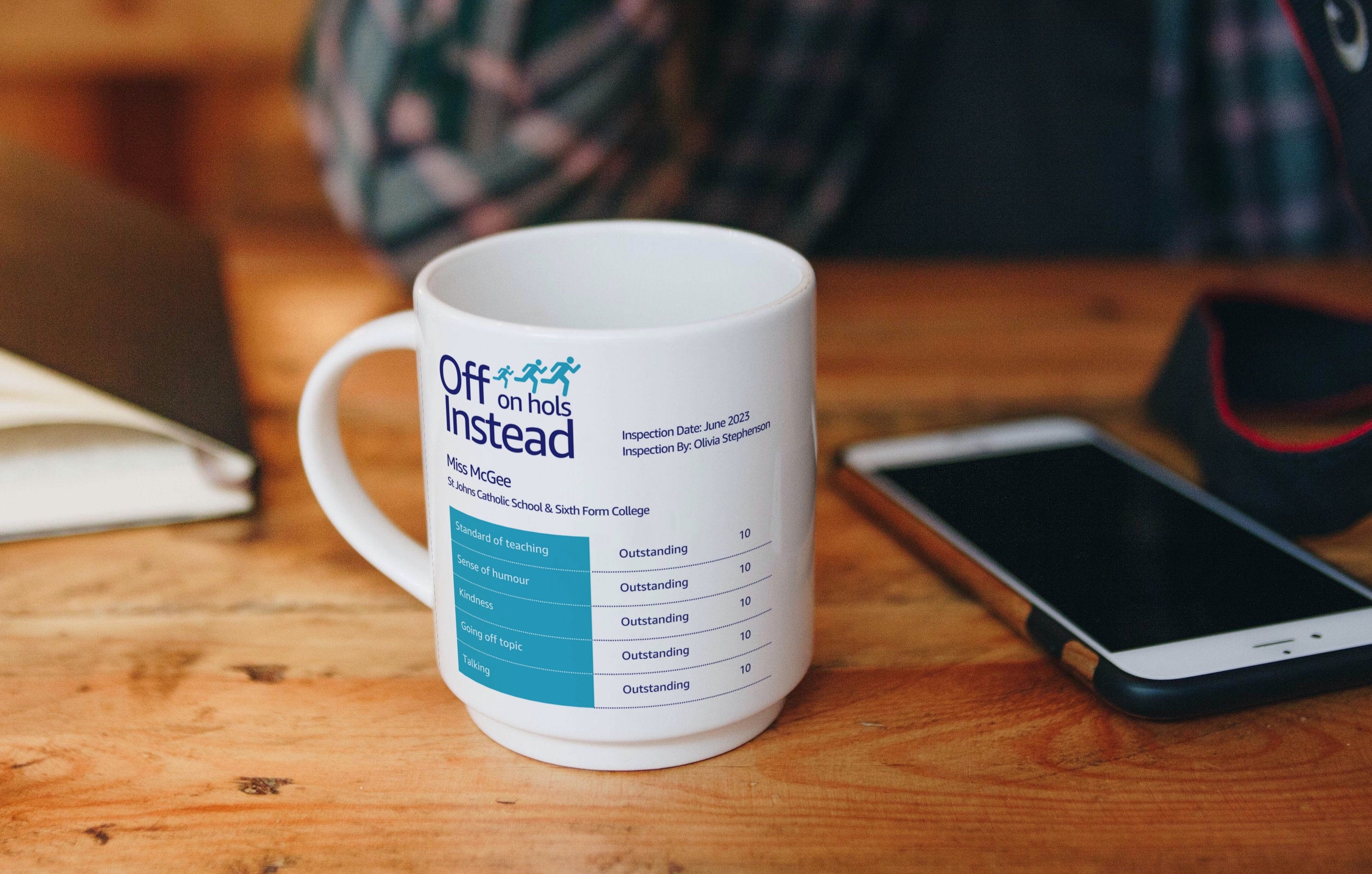 Digital File | Personalised Teacher Report Mug Design | Mug Template ...