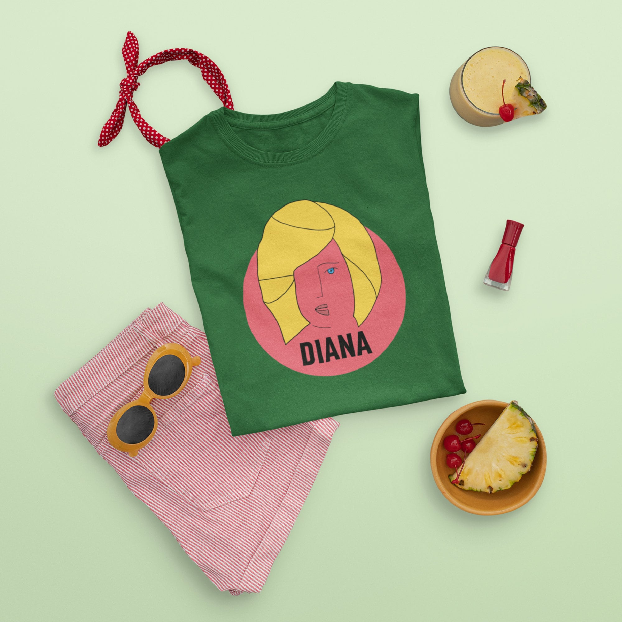 Princess diana shirt princess diana princess diana art | Etsy