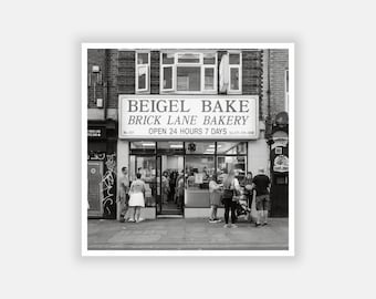 Beigel Bake Bakery Print, Brick Lane, East London Print, Housewarming ...