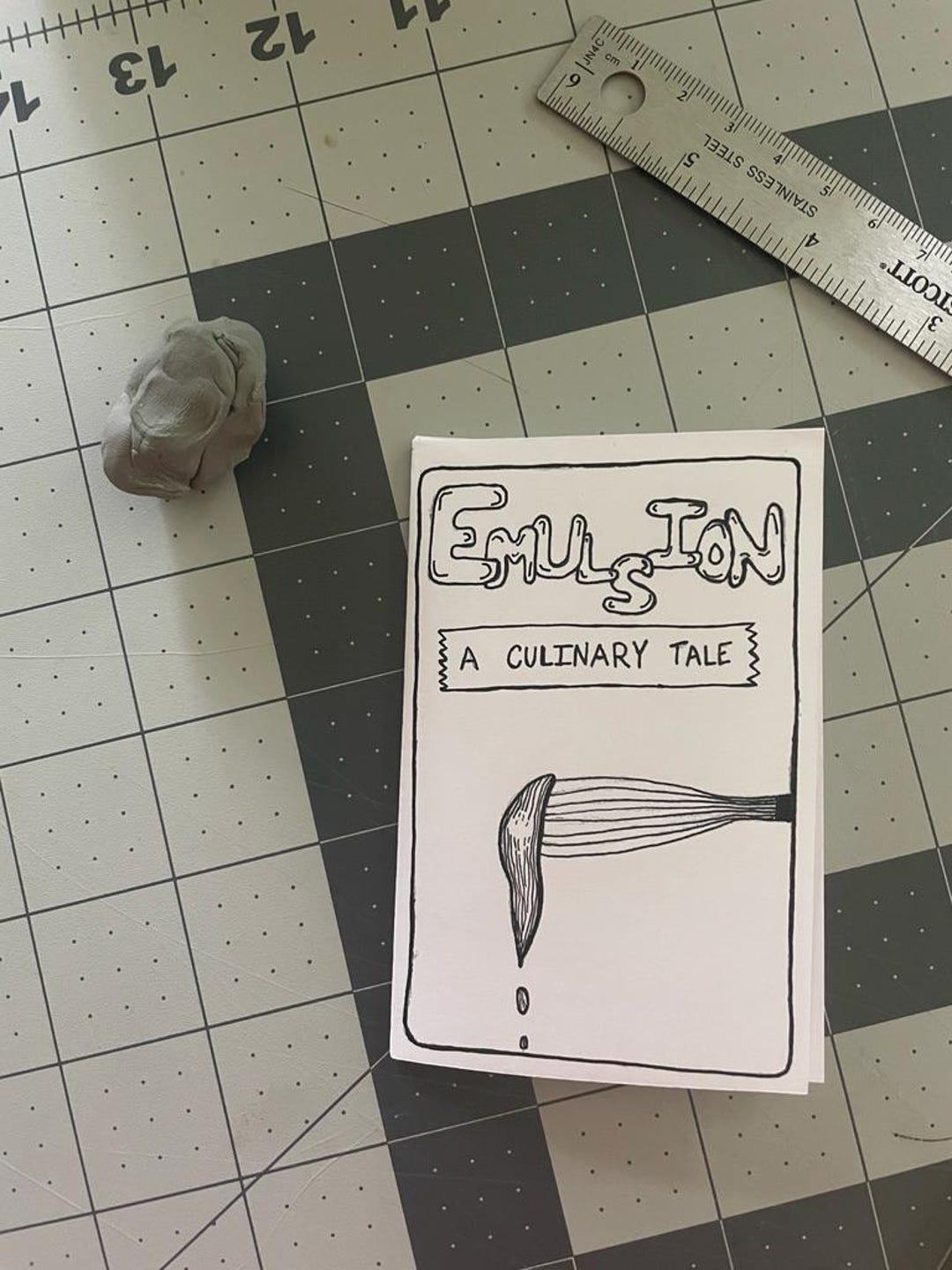 What is an Emulsion? Cooking Zine - Etsy