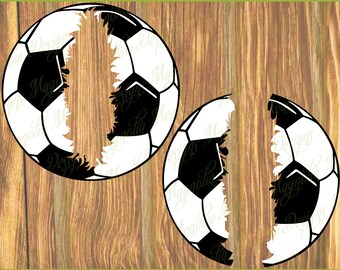 Ripped Soccer Svg - Etsy