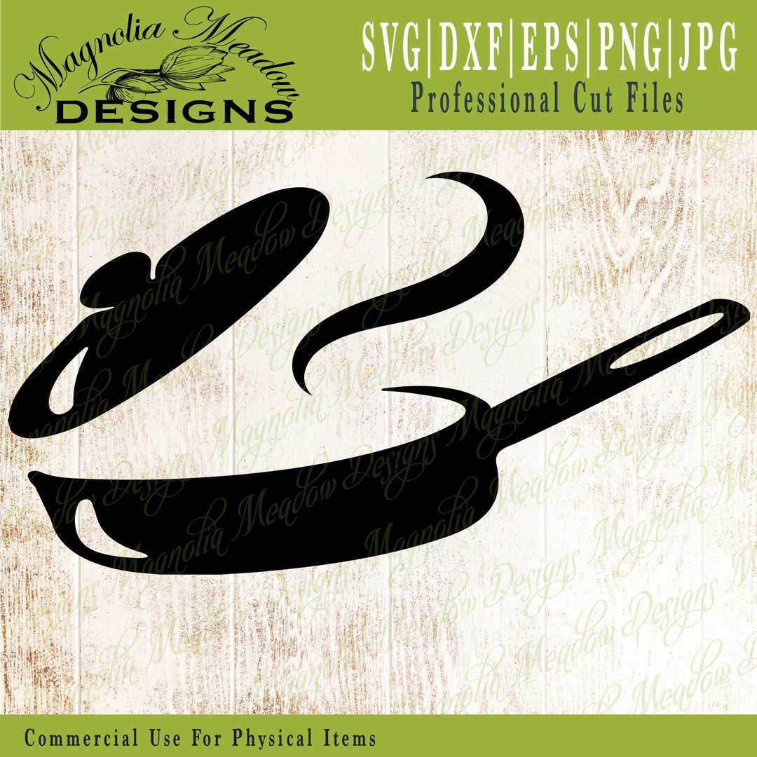 Frying Pan Svg, Pan With Lid,cooking Pan SVG, Cooking SVG, Cookware SVG ...