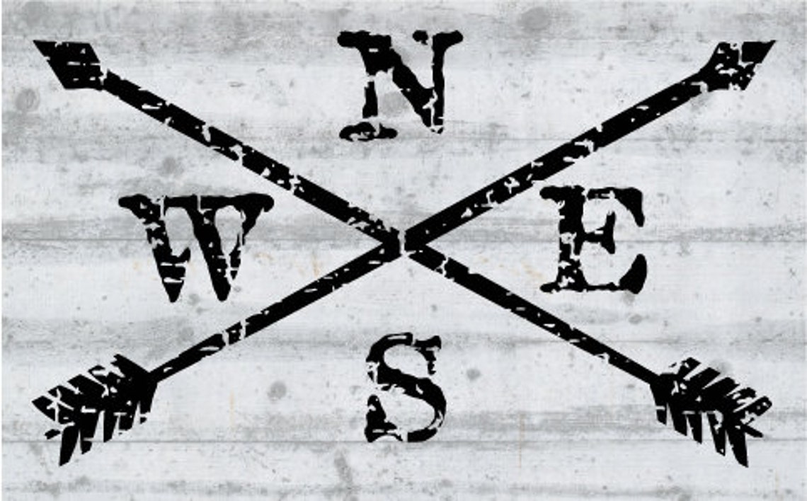 Weathervane SVG Weather Vane SVG North South SVG Arrows - Etsy