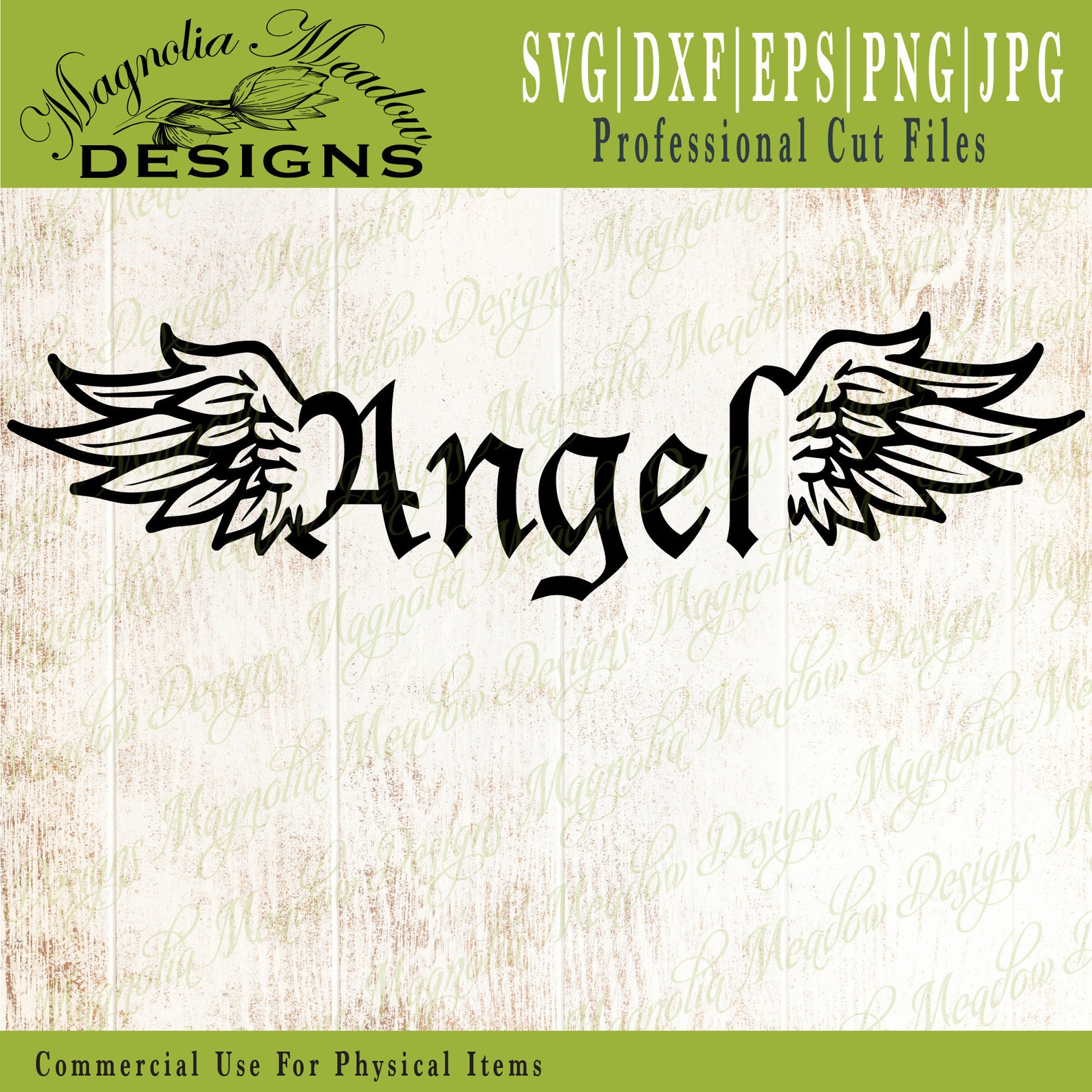 Angel With Wings SVG, Angel Wings, Angel, Word Angel, Angel Design ...