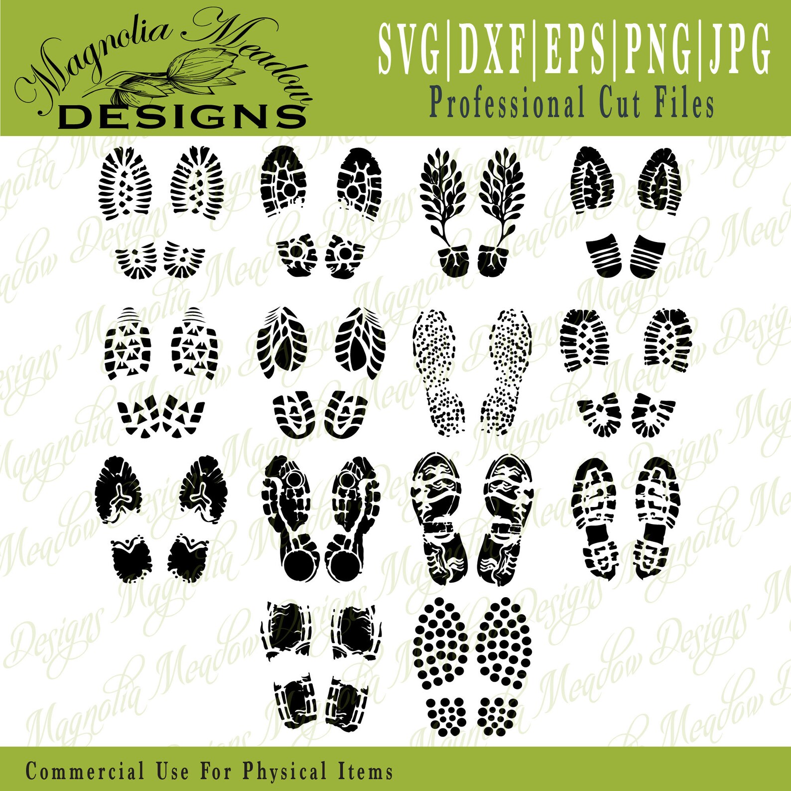 Footprints SVG Shoe Prints Svg Tennis Shoe Prints Svg Hiker - Etsy
