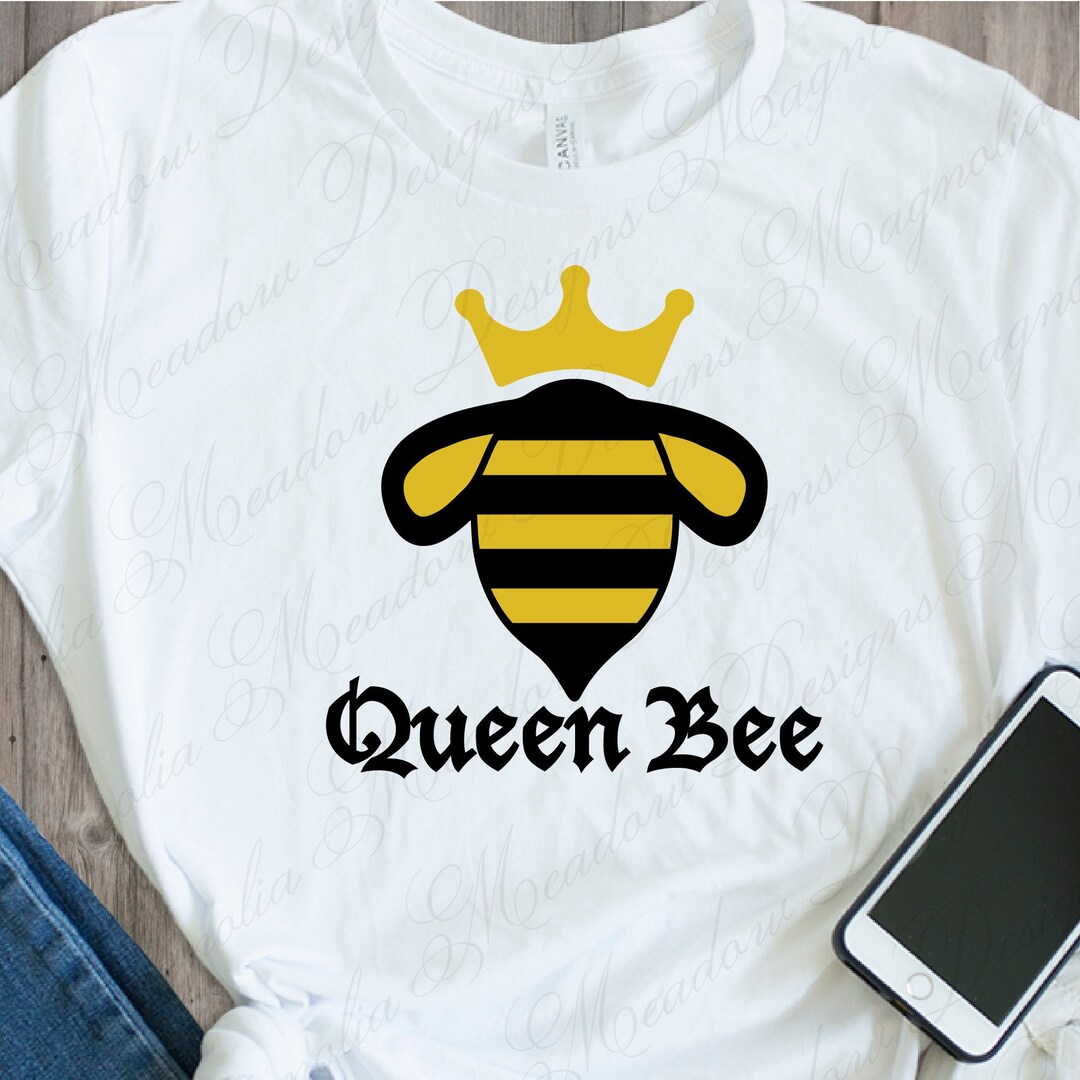 Queen Bee SVG, Bumble Bee SVG, Queen Bee, Bumble Bee, Queen SVG, Queen ...