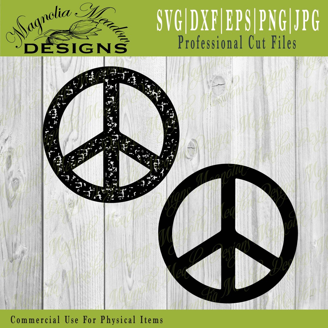 Peace Sign SVG, Peace Sign Grunge, Peace Sign Shirt, Peace Sign Design ...