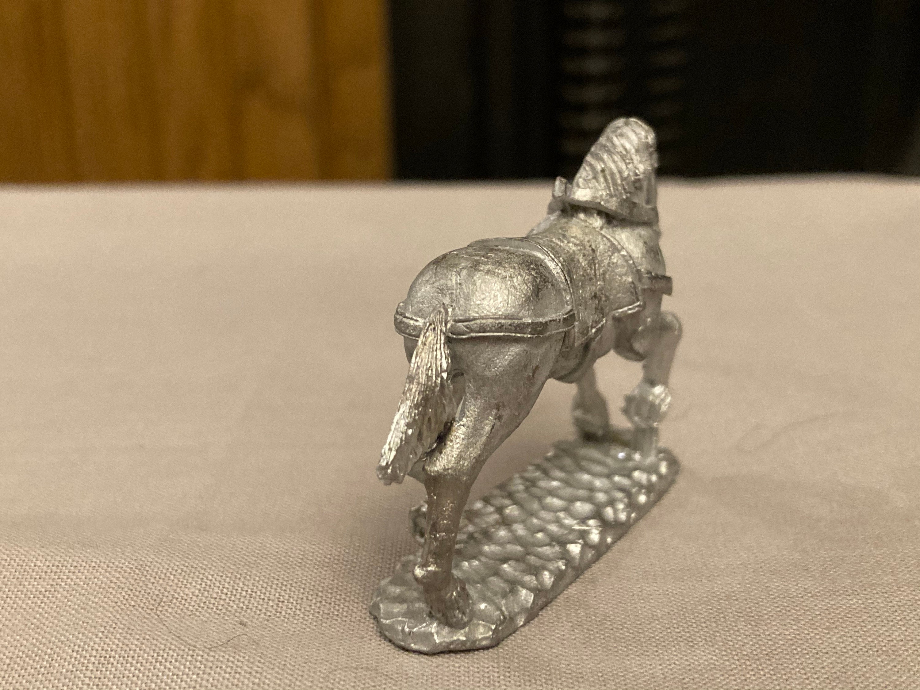 Pewter Horse Miniature - Etsy