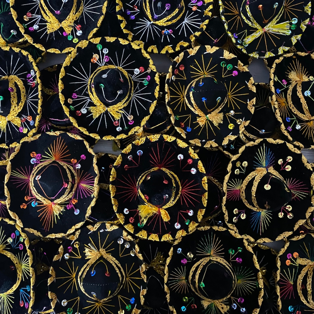 Set of 12 / Miniature Sombreros / Mexican Sombrero / Mariachi / Wedding ...