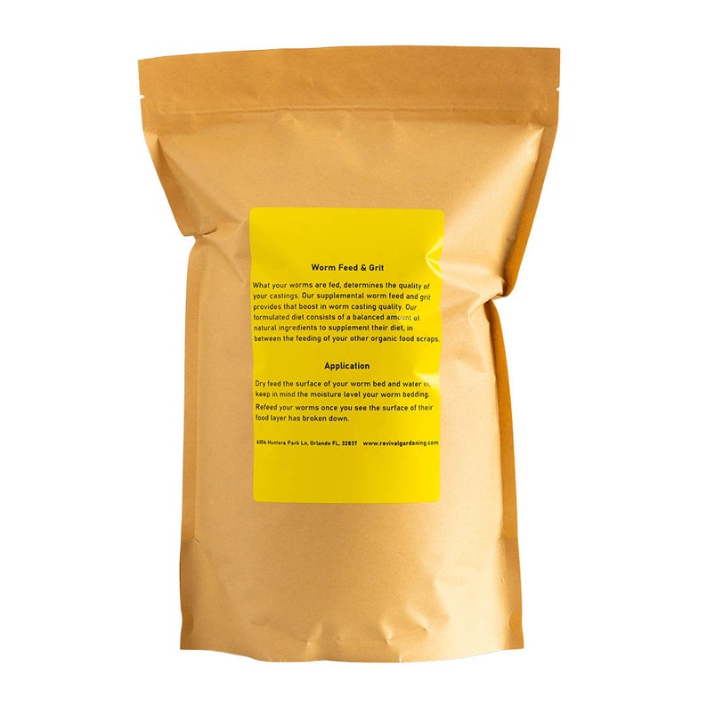 Worm Feed and Grit Organic Worm Food 2 5 & 15lbs. - Etsy