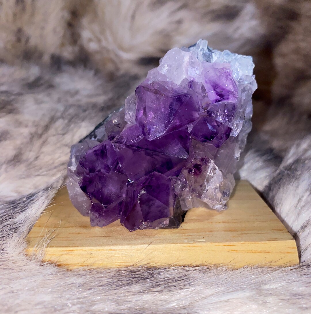 Natural Amethyst Rock Home Decor Crystal Gemstone - Etsy Canada