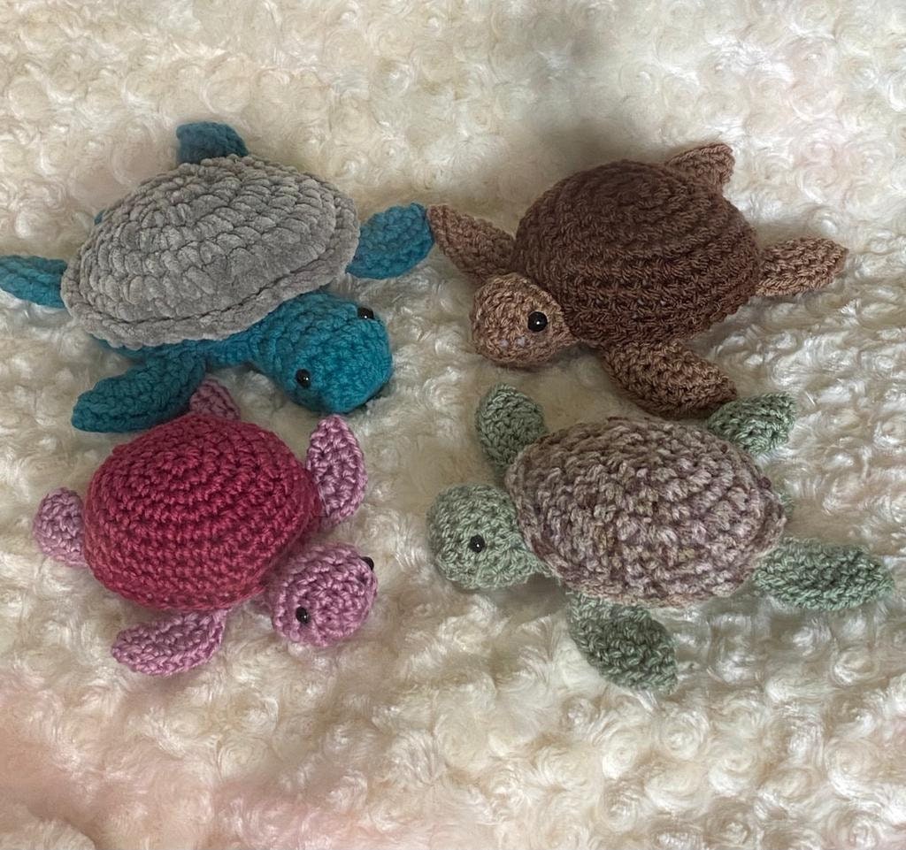Crochet Handmade Turtles Amigurumi Plush Turtles Cute Gift. - Etsy