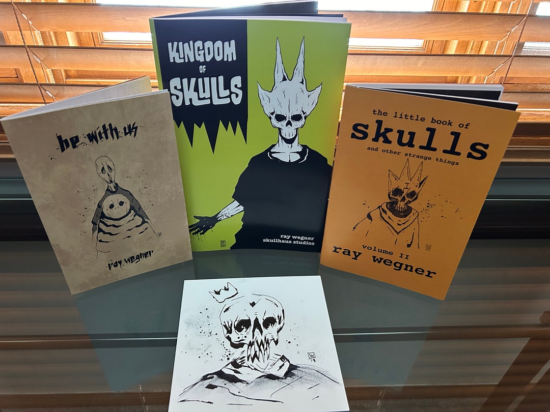 Kingdom of Skulls, Little Book of Skulls V2 & Be With Us Mini Comic - Etsy
