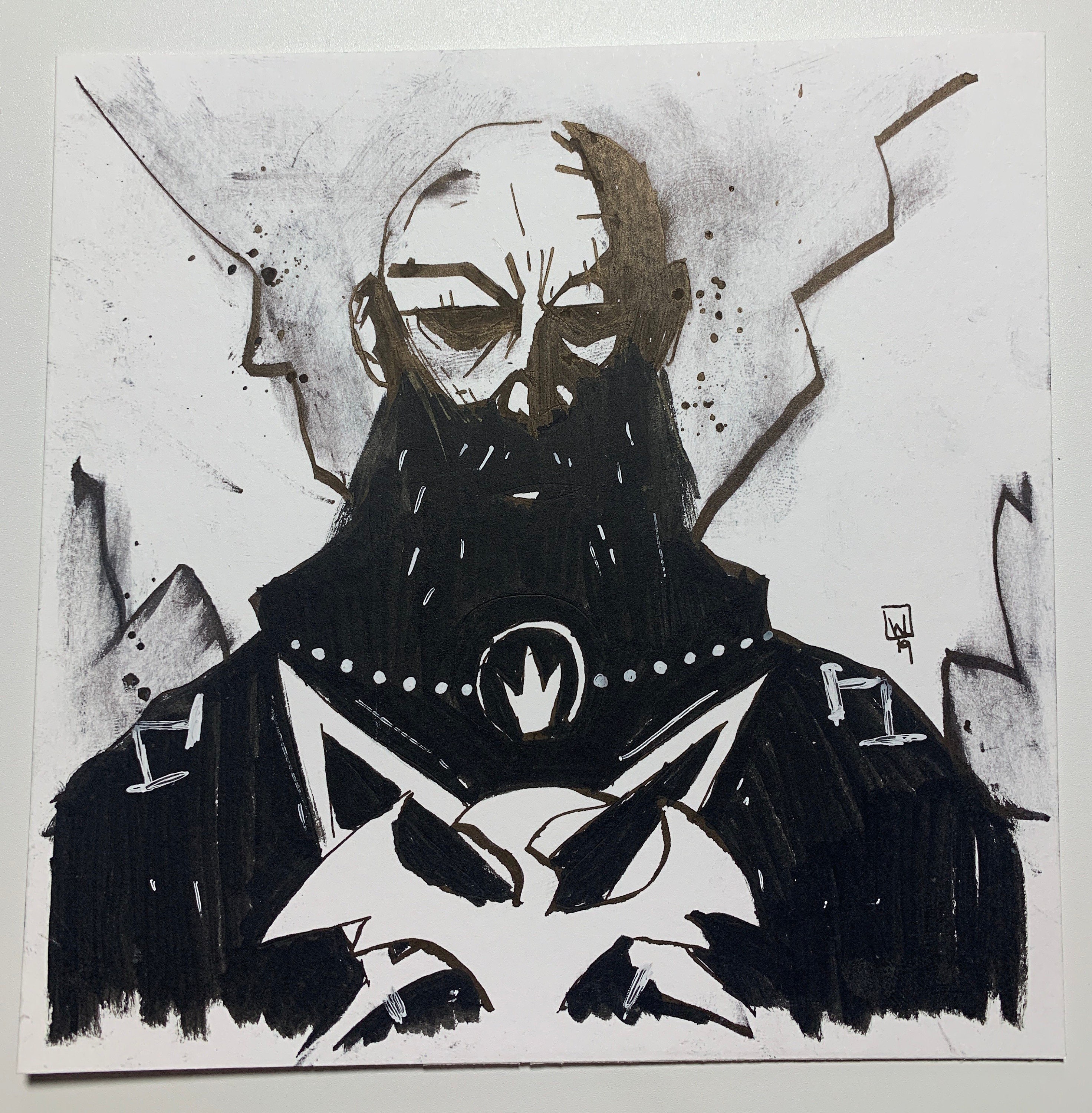 Rasputin, 6x6 Original Ink Drawing - Etsy