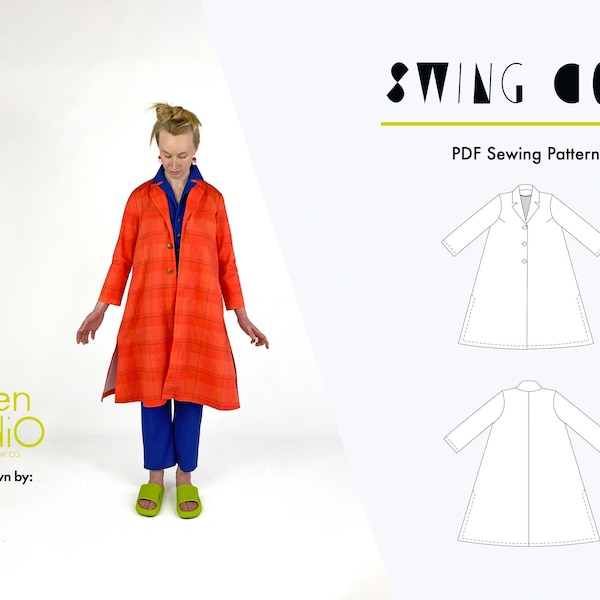 Swing Coat Pattern - Etsy
