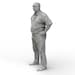 70mm Old Man Figure, 1:24 Scale G Gauge Model Railway, Unpainted - Etsy