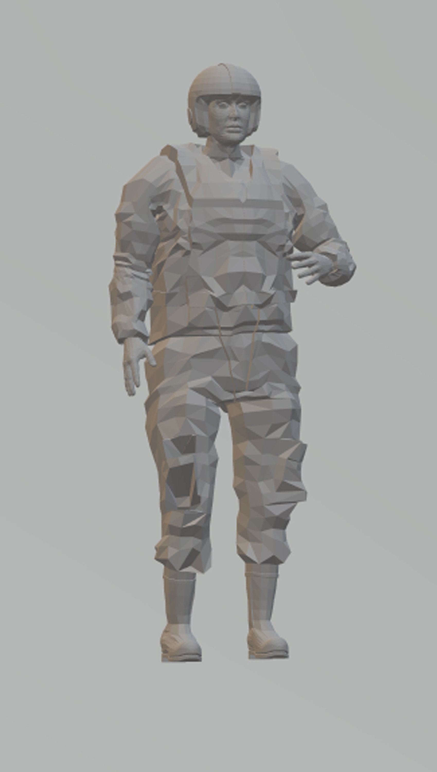 This is a Highly-detailed Figure of an RNLI Lifeboat Man (70mm High) G ...
