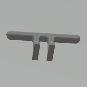 A Set of Large 10 Cleats for a Model Boat From 3dclever (33mm Long ...