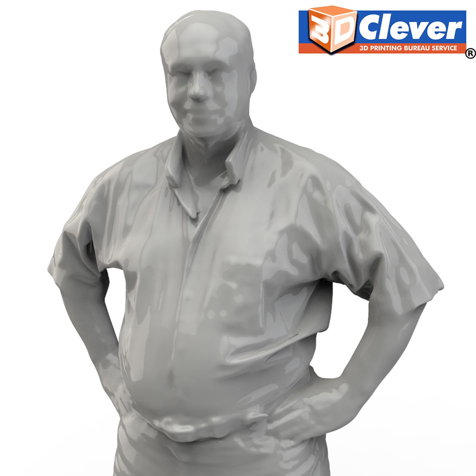 Architectural Model Figures 1:76 Scale Old Man Standing bald - Etsy