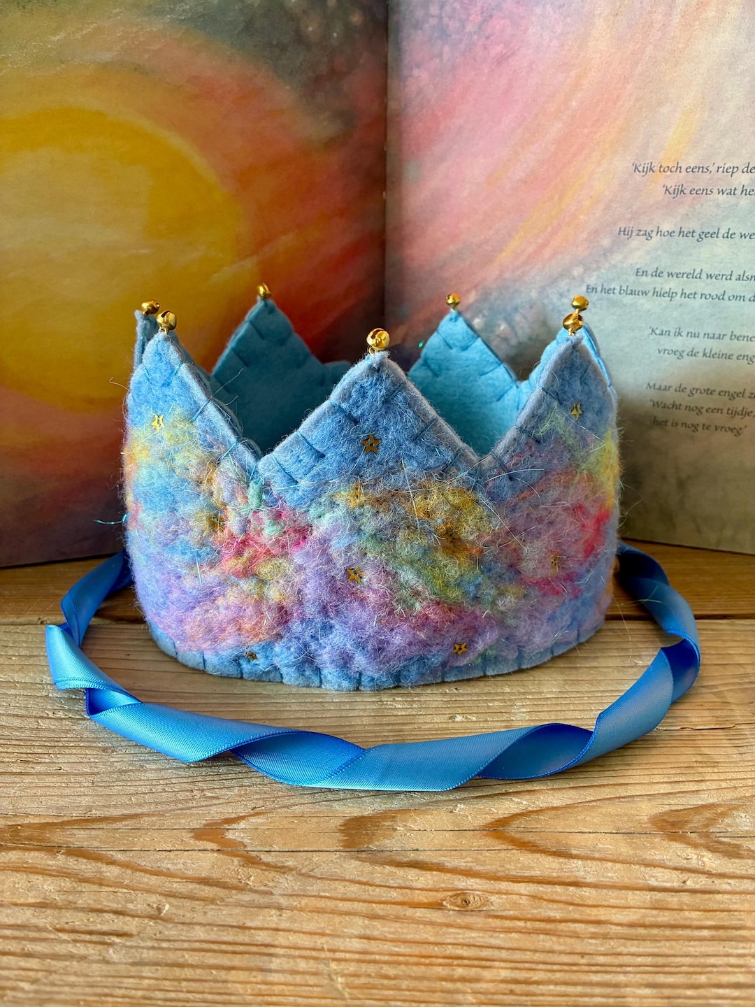 Waldorf Felt Birthday Crown Wool and Felt - Etsy