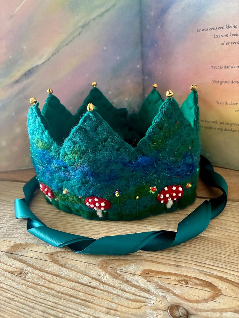 Waldorf Felt Birthday Crown Wool and Felt - Etsy Australia
