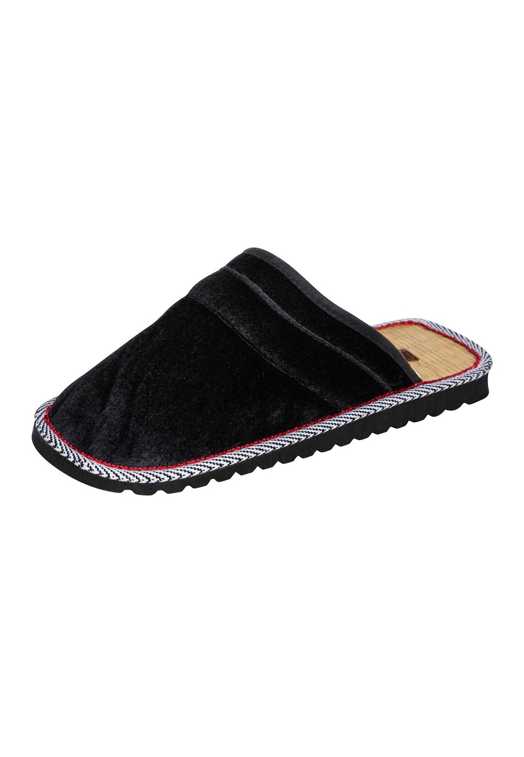 CINNEA® VELVET Cinnamon Slippers Against Foot Sweat, With Rush Footbed ...